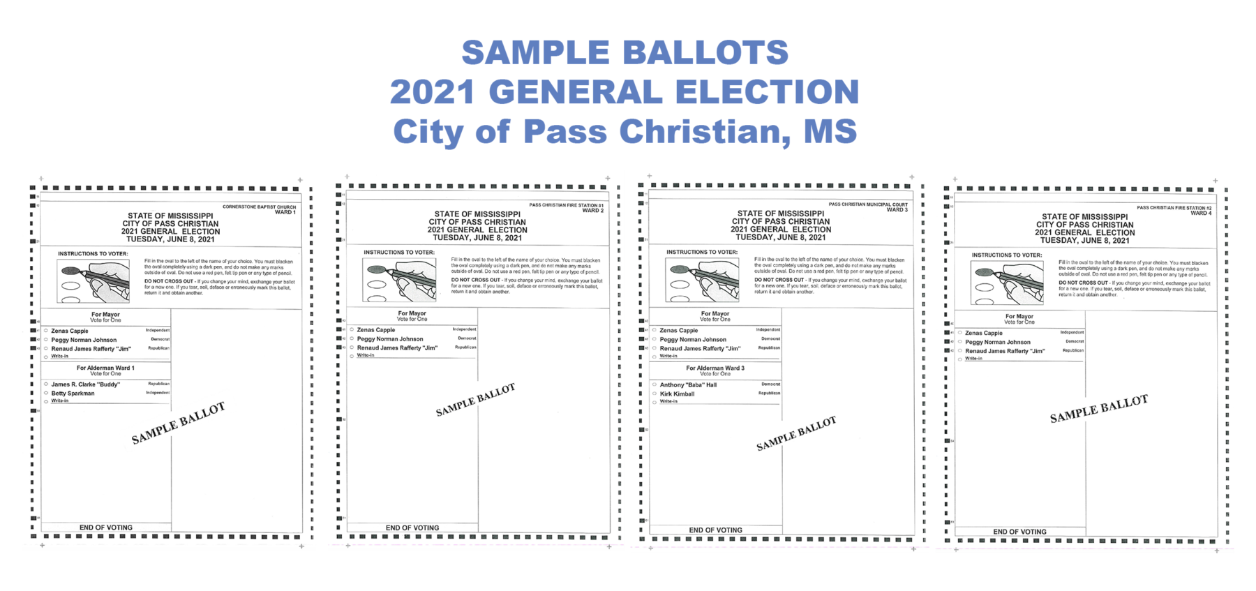 Voter Information | City of Pass Christian