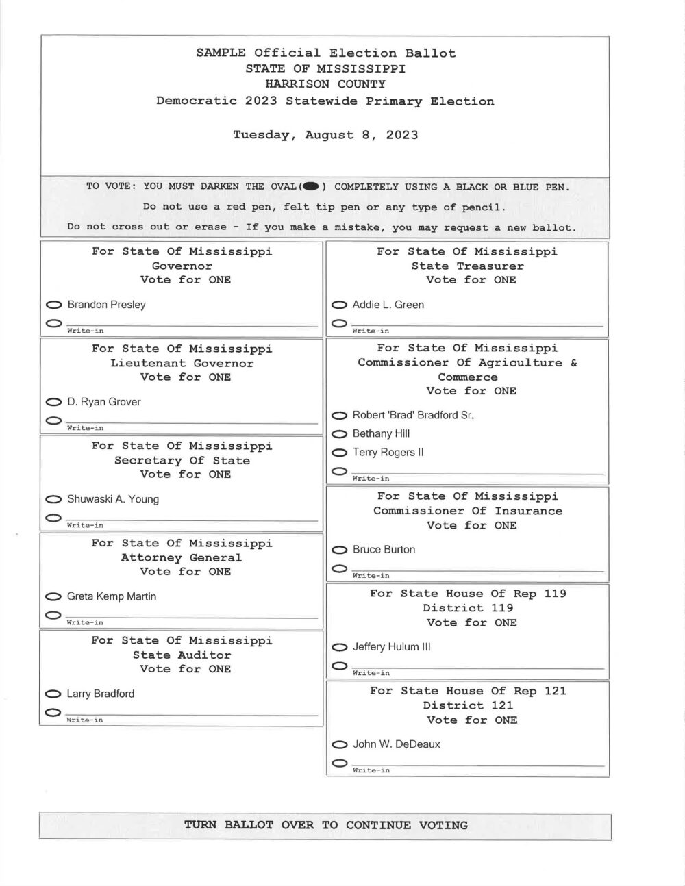 Voter Information | City of Pass Christian