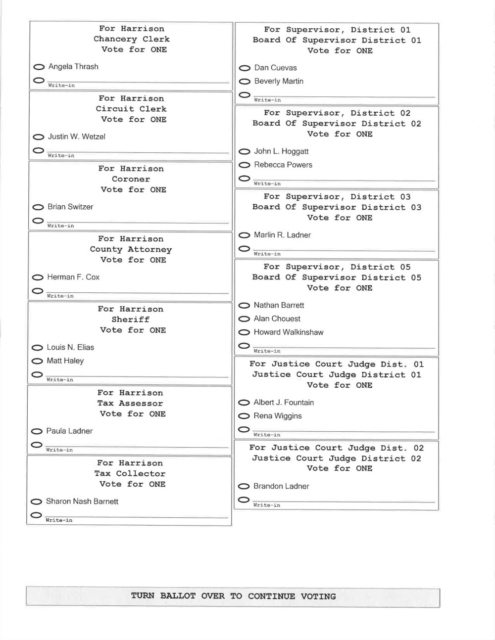 Voter Information | City of Pass Christian