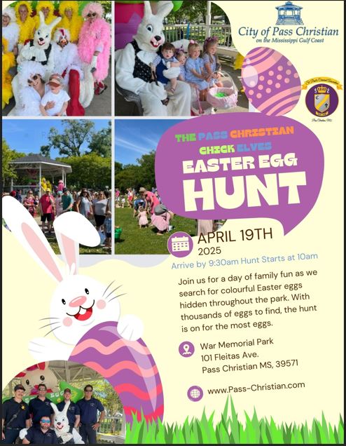 The Pass Christian "Chick Elves" Easter Egg Hunt | City of Pass Christian
